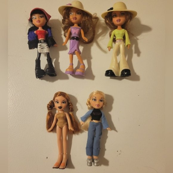 Bratz | Toys | Lil Bratz And Cool Bratz Figures Set Of 5 | Poshmark
